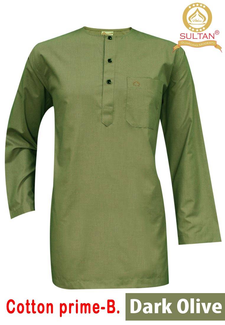 SULTAN KURTA - COTTON PRIME - ROUND NECK FULL SLEEVES